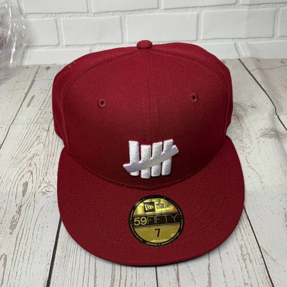 New Era | Accessories | Undefeated 59fifty New Era Hat Fitted Cap Red ...